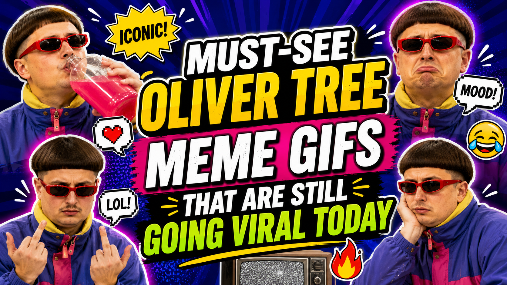 Best Oliver Tree Meme GIFs Going Viral Today | Trending