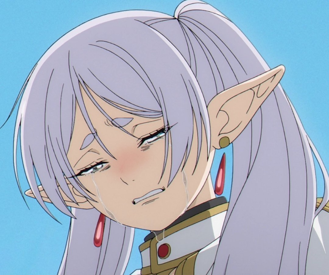 Frieren%20Crying%20Meme | Free Meme Templates Download