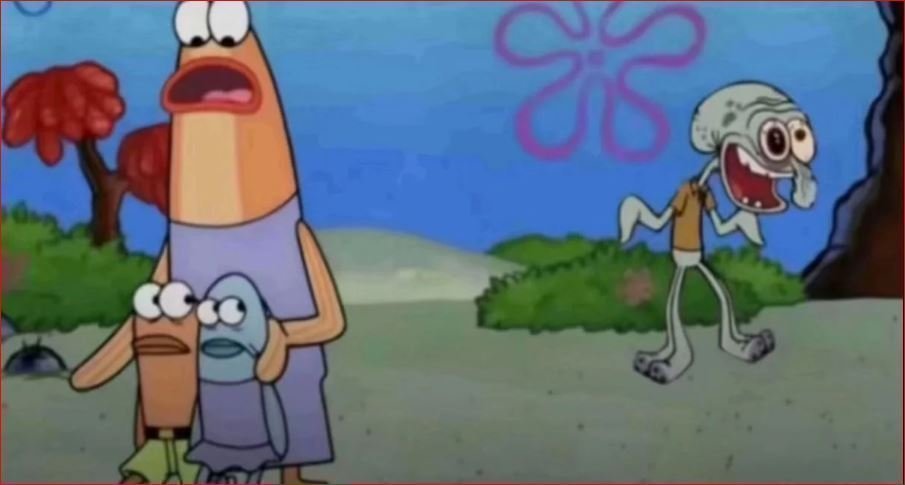 Squidward Crazy | Free Memes Templates Download